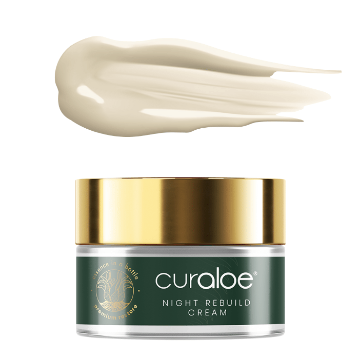 Curaloe Night Rebuild Cream | Overnight Skin Repair